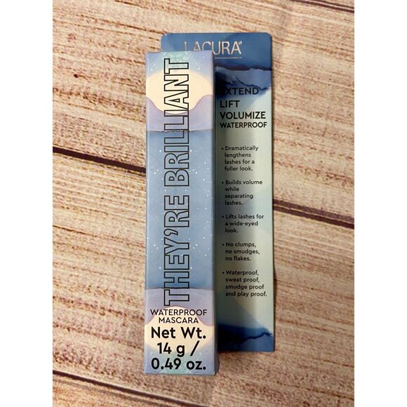 Lacura | Makeup | Lacura Theyre Brilliant Waterproof Mascara Aldi Exclusive Black | Poshmark